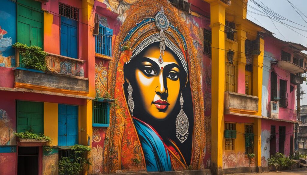 Kolkata Street Art Tour: Bow Barracks Gems