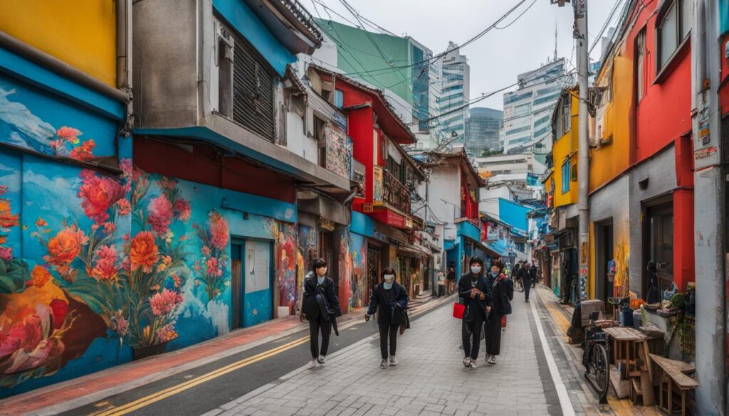 Explore Busan Street Art In Seomyeon Area