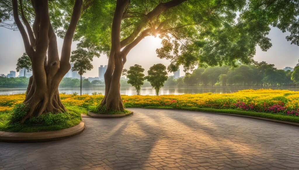 Discover City Green Spaces: Riverside & Wat Botum Parks