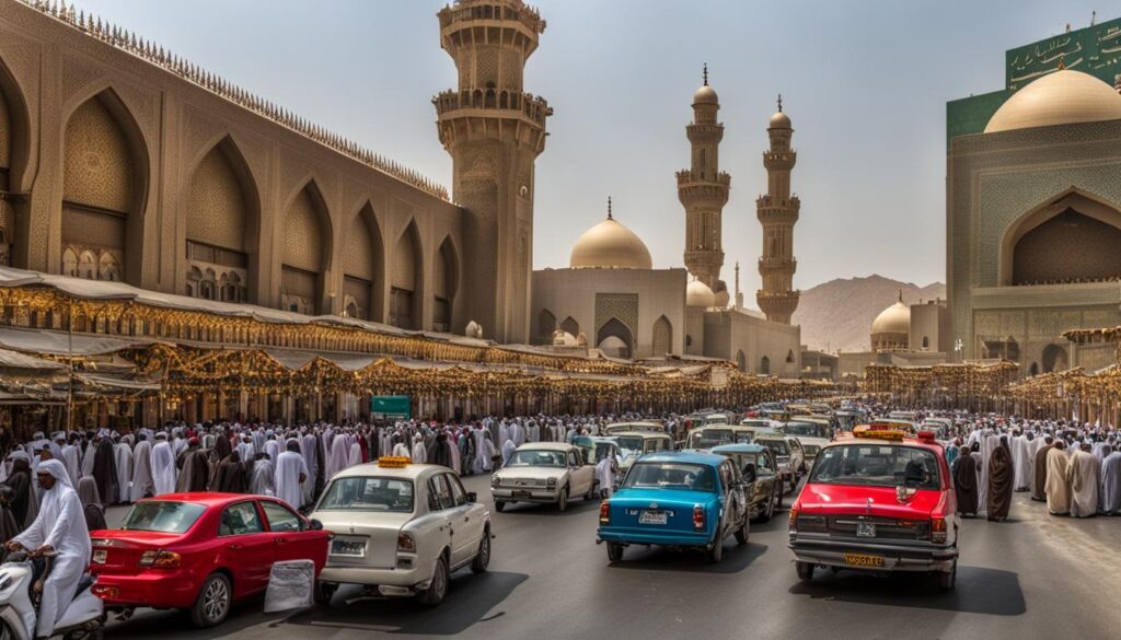 Navigating Mecca: Local Transportation During Pilgrimage