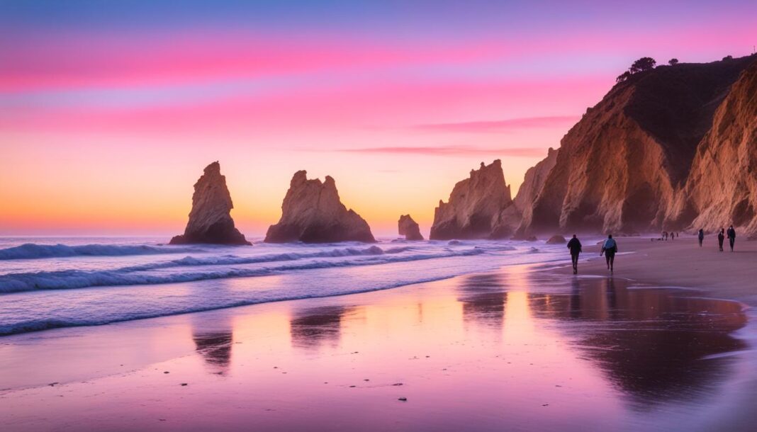 Stunning Sunset Views At El Matador, Malibu