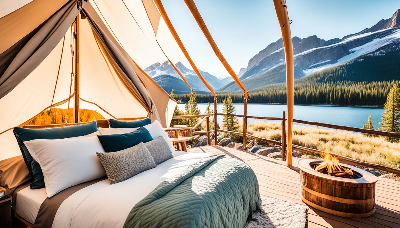 Opulent Glamping Sites Near Banff National Park