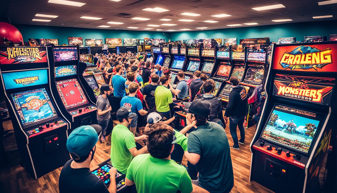Arcade Monsters: Top Retro Gaming Eatery Experience
