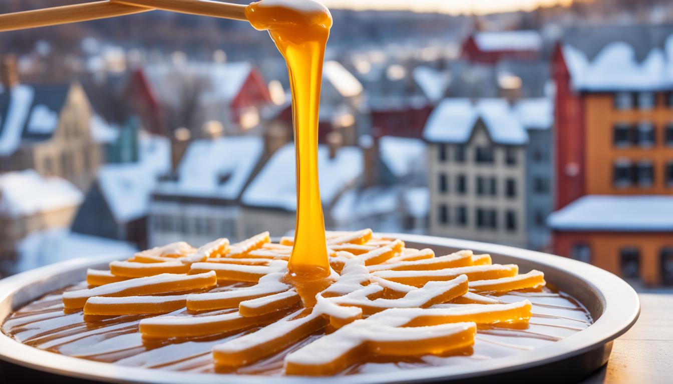 Indulge In Maple Taffy On Petit Champlain In Quebec City!