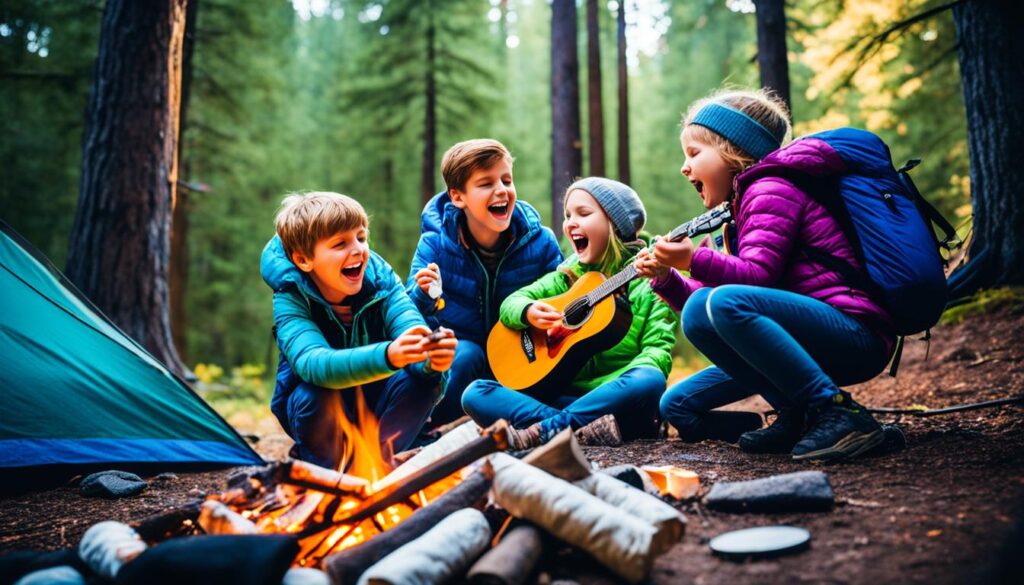 Fun Camping Activities For Kids Outdoors
