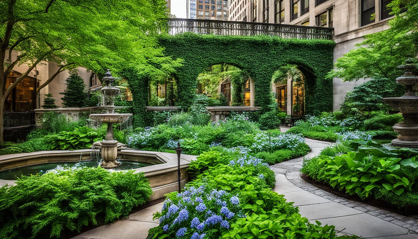 Explore Secret Gardens In Chicago Architecture