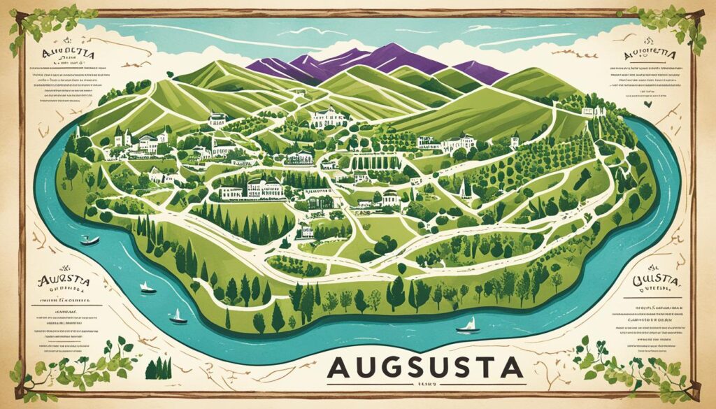 Augusta Missouri Wine Trail Map