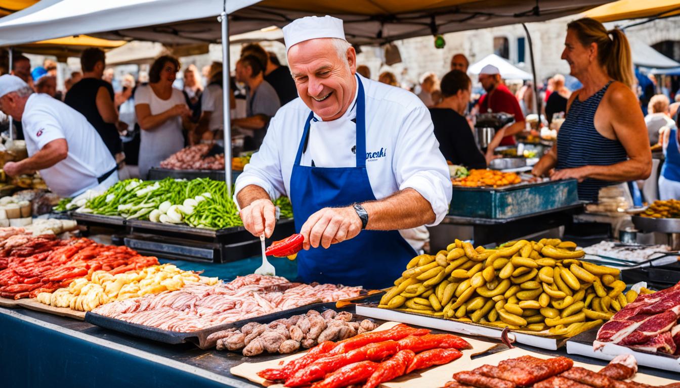 Explore Split: Local Food Markets, Restaurants & Gems