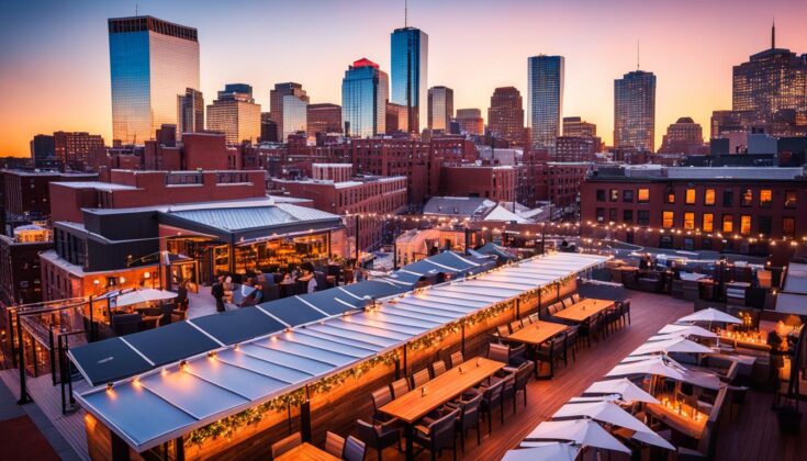 Boston's Best Rooftop Bars for Sunset Views