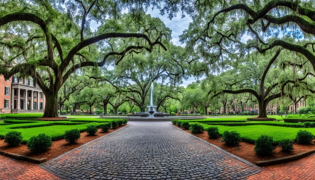 Explore Savannah's Squares And Parks Easily