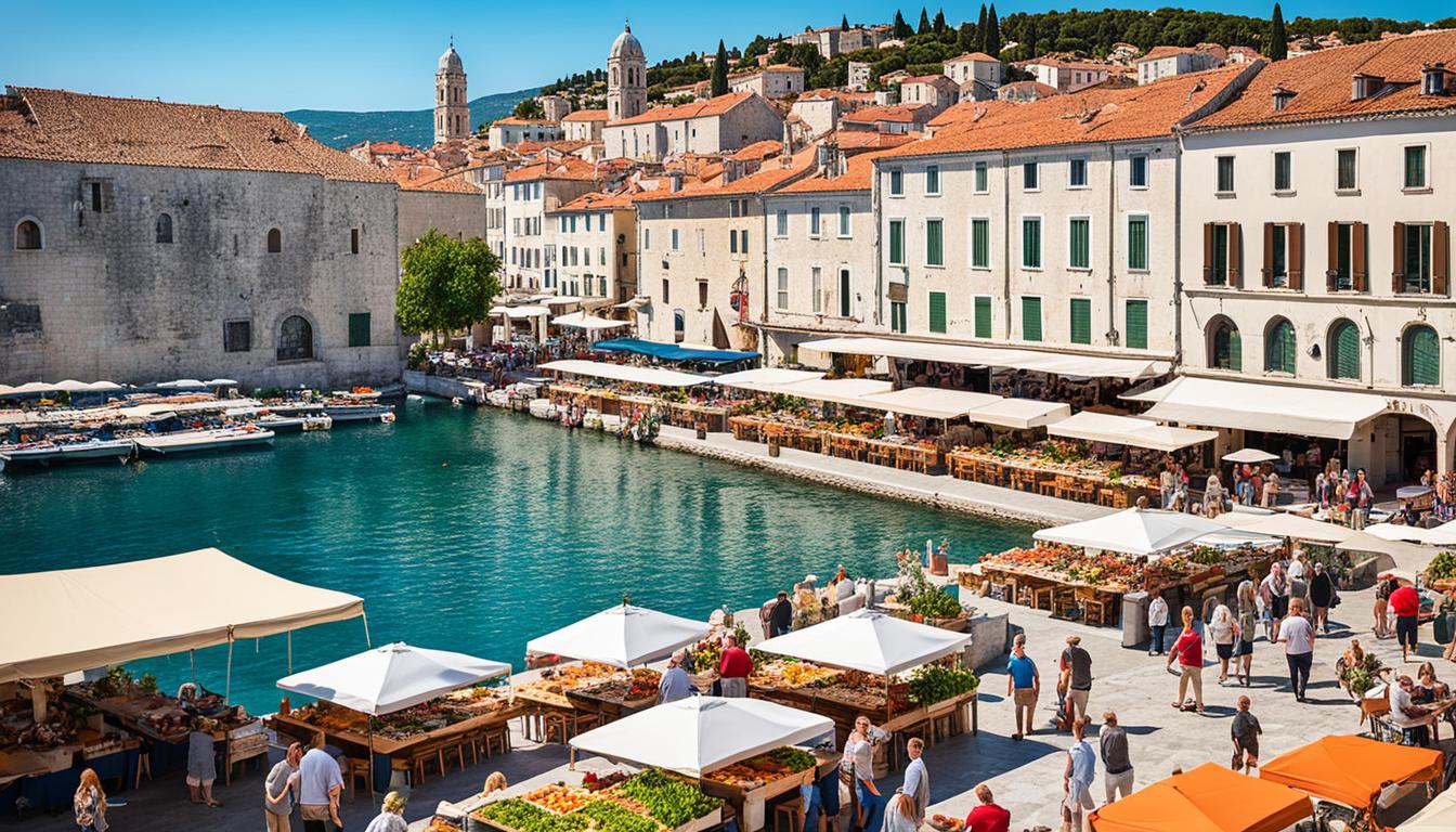 Explore Split: Local Food Markets, Restaurants & Gems