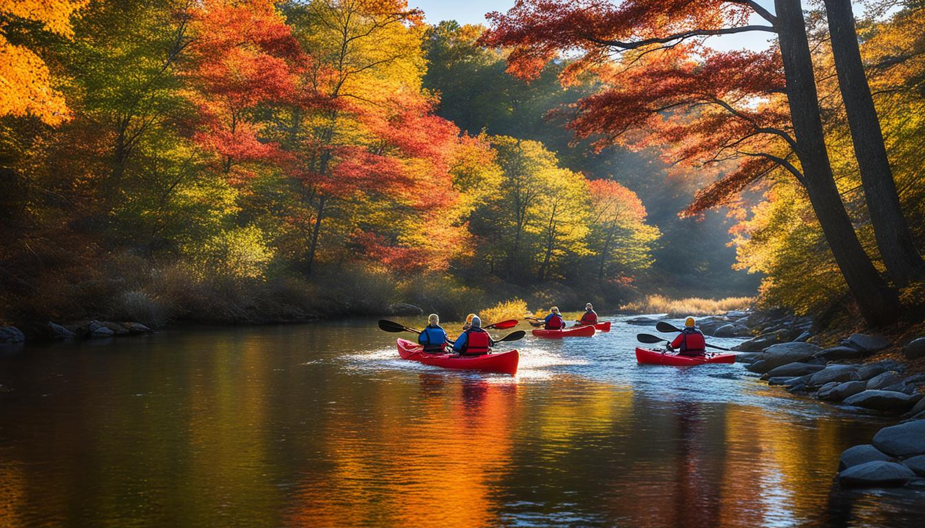 Explore Cape Cod: Fall Foliage Kayaking Tours