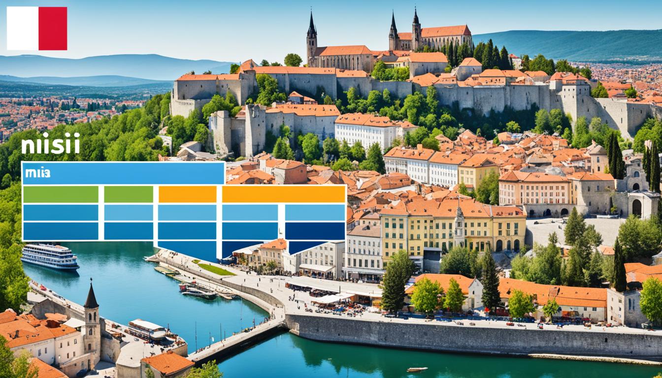Niš Travel Costs Vs. Other Serbian Cities - Compare Now