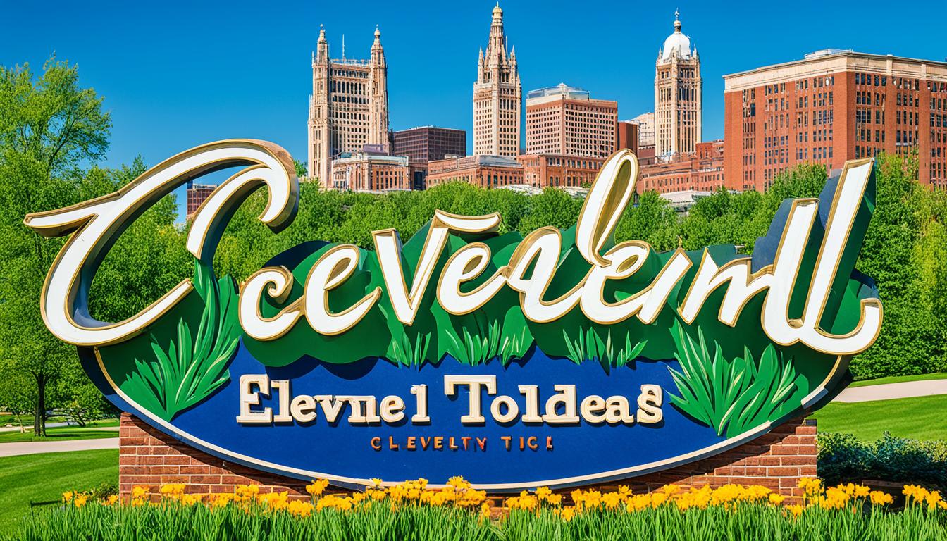 Discover Cleveland Script Sign Spots In Toledo