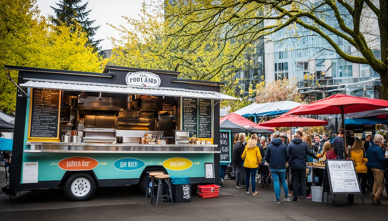 Explore Portland's International Cuisine Food Carts & Pods
