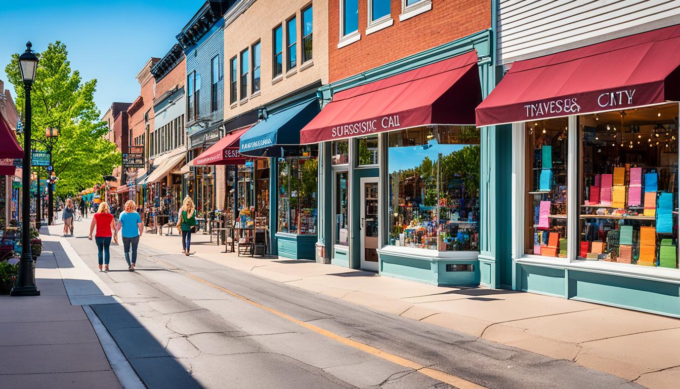 Explore Top Shopping Districts In Traverse City