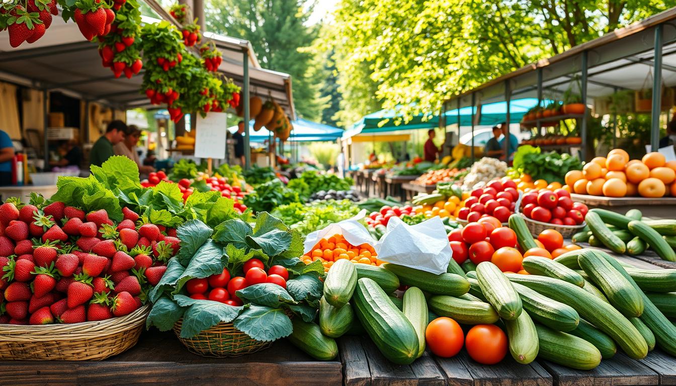 Summer Produce At Fairbanks Farmers Markets