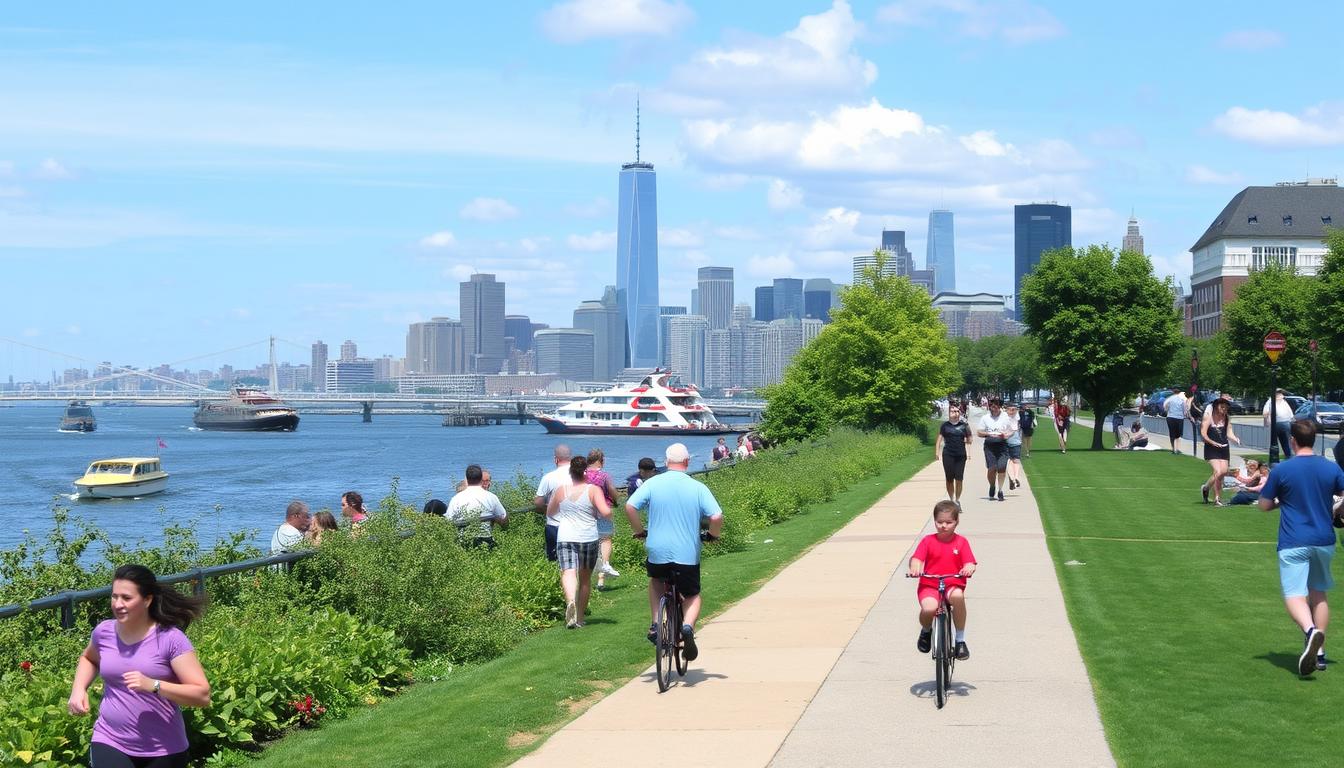 Explore Waterfront Walks In Hoboken, NJ