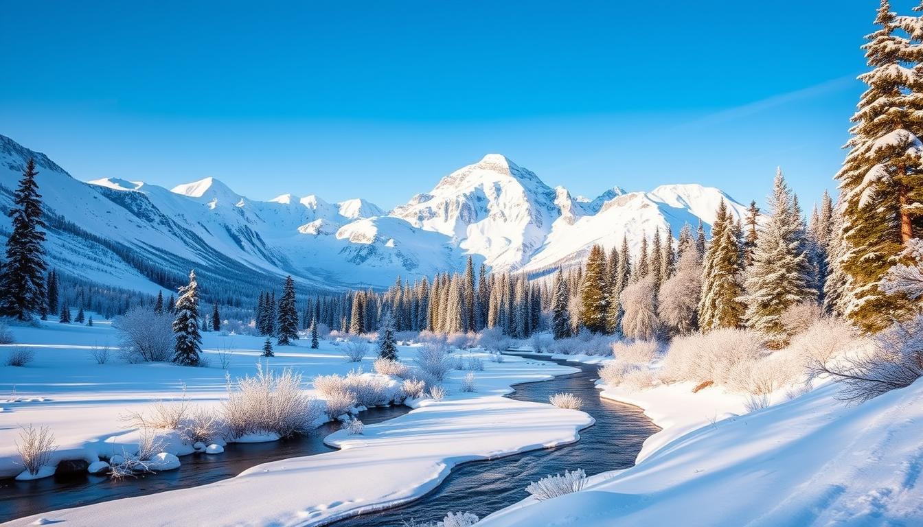 Winter Wonderland At Denali National Park?