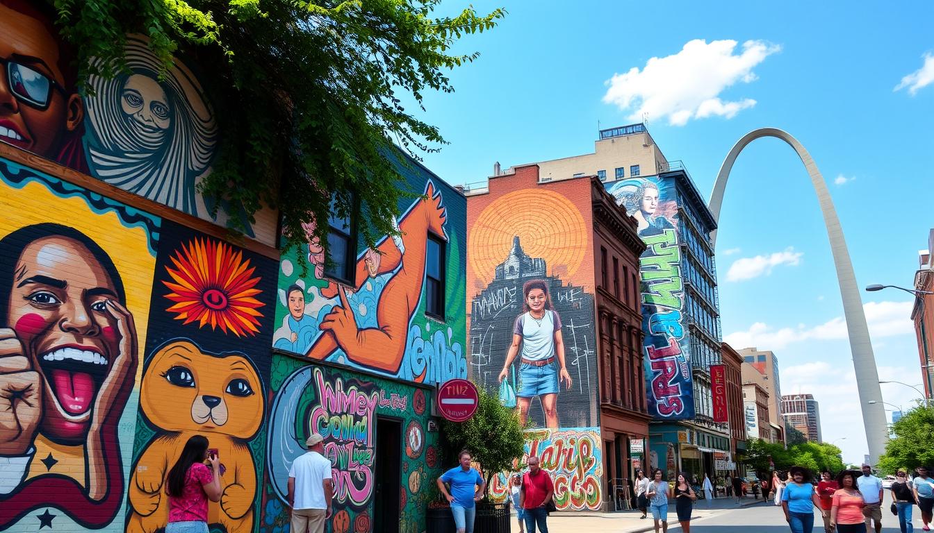 Explore St. Louis Murals And Street Art Gems