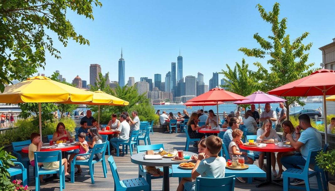 Top Family-Friendly Outdoor Restaurants In Jersey City