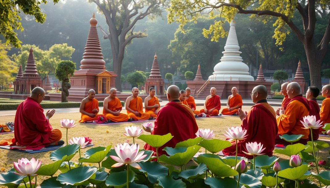 Exploring Lumbini's Buddhist Chanting & Prayers