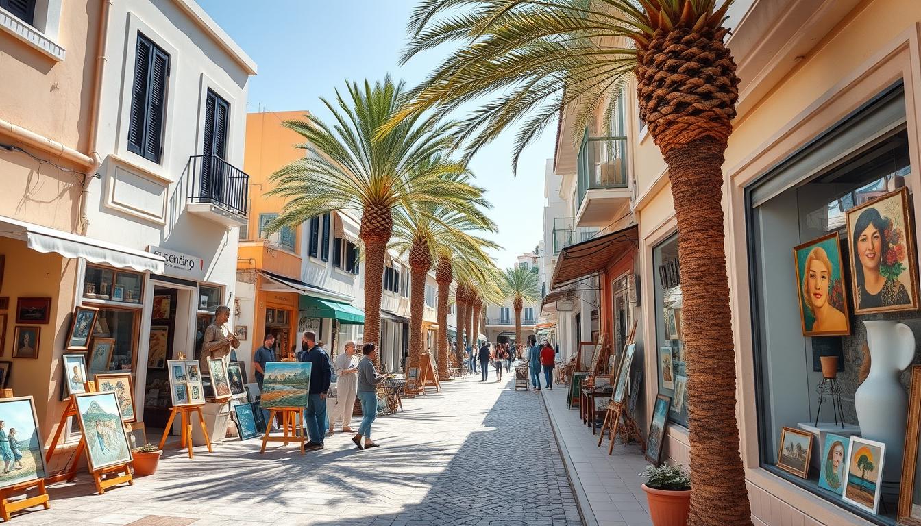 Explore Limassol's Boutique Art Galleries & Shops