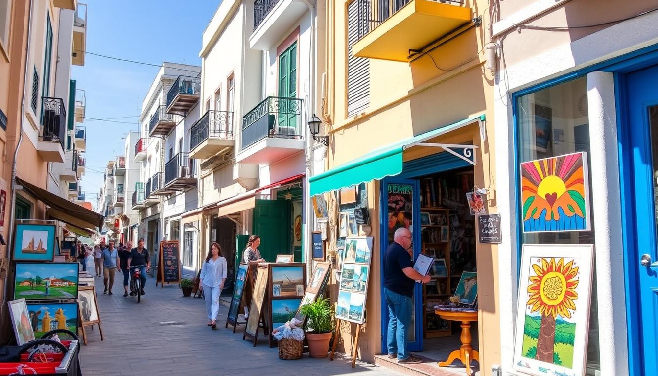 Explore Limassol's Boutique Art Galleries & Shops