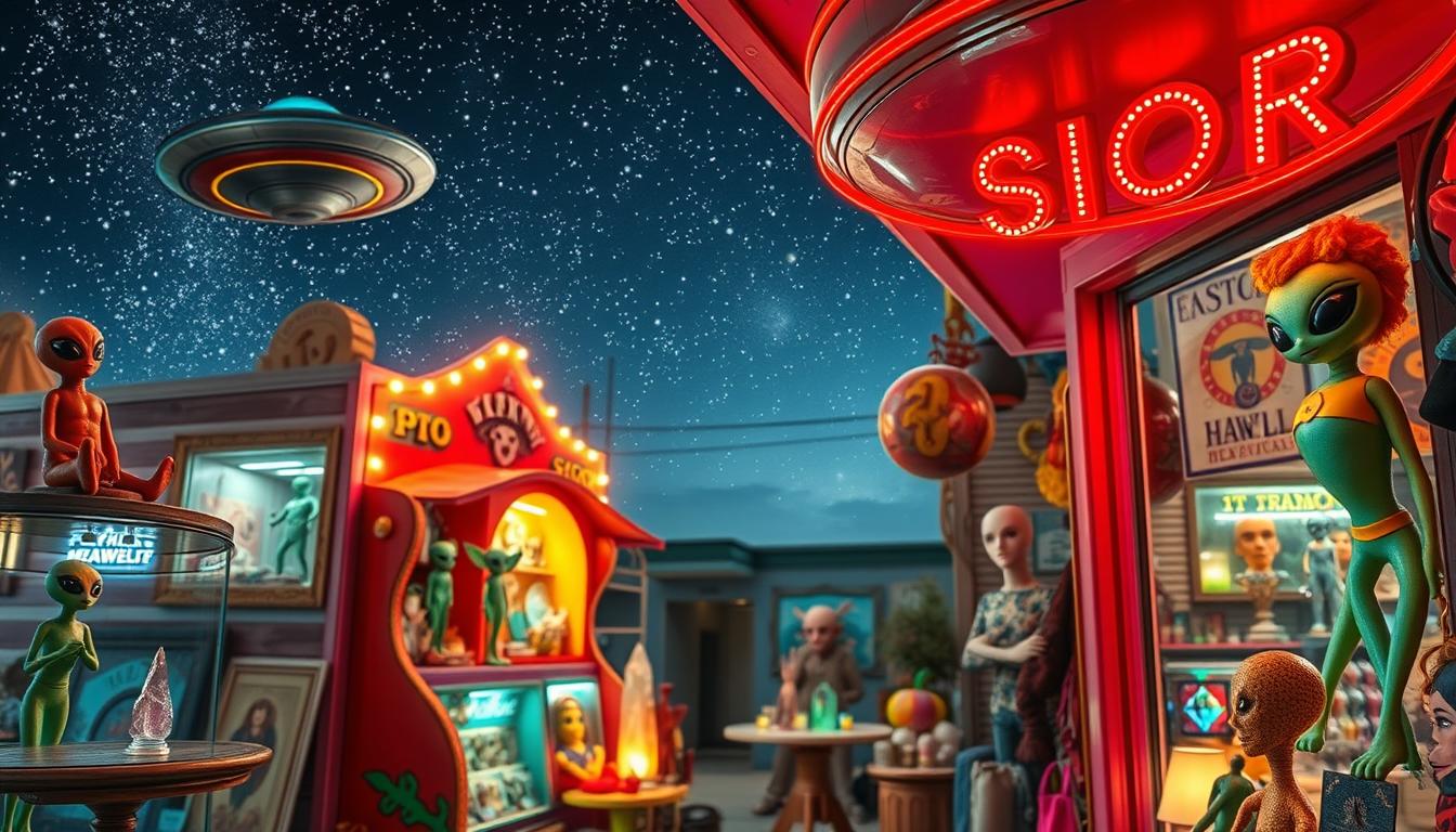 Unearth Unique Finds At Roswell Alien Shops