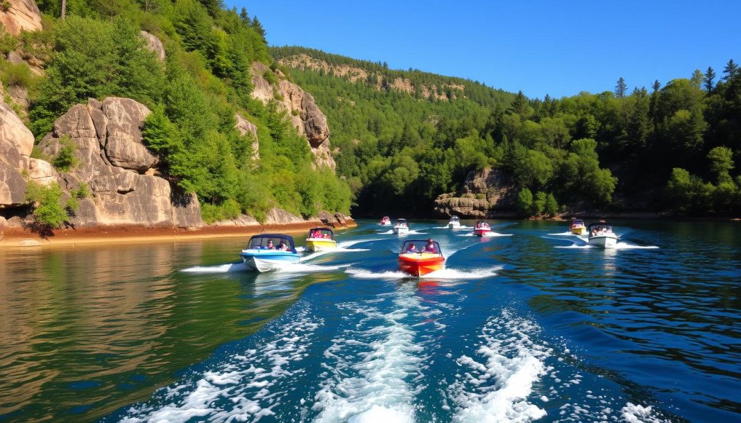 Boating On The Wisconsin River In The Dells Guide