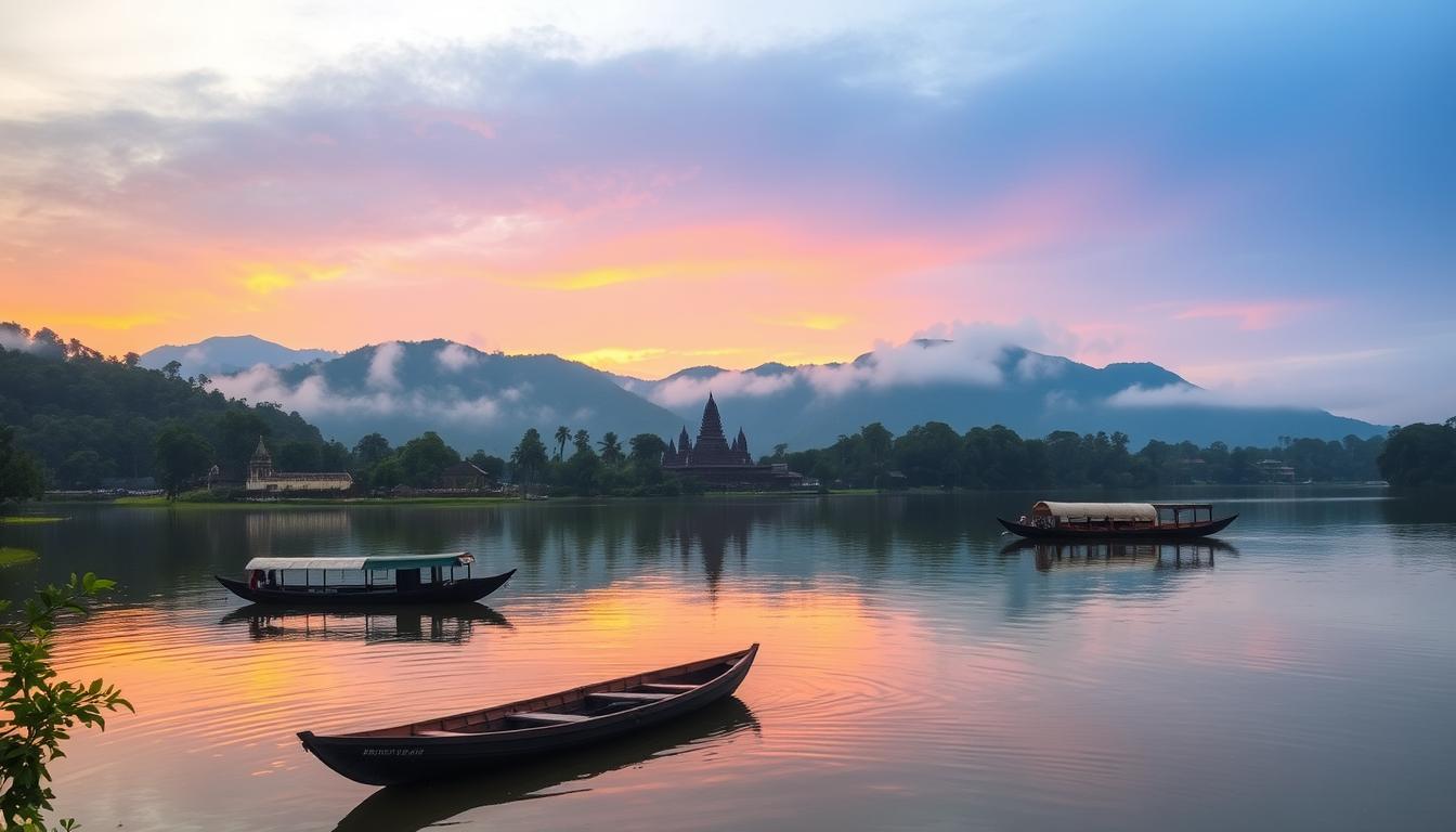 Explore The Serenity Of Kandy Lake In Sri Lanka