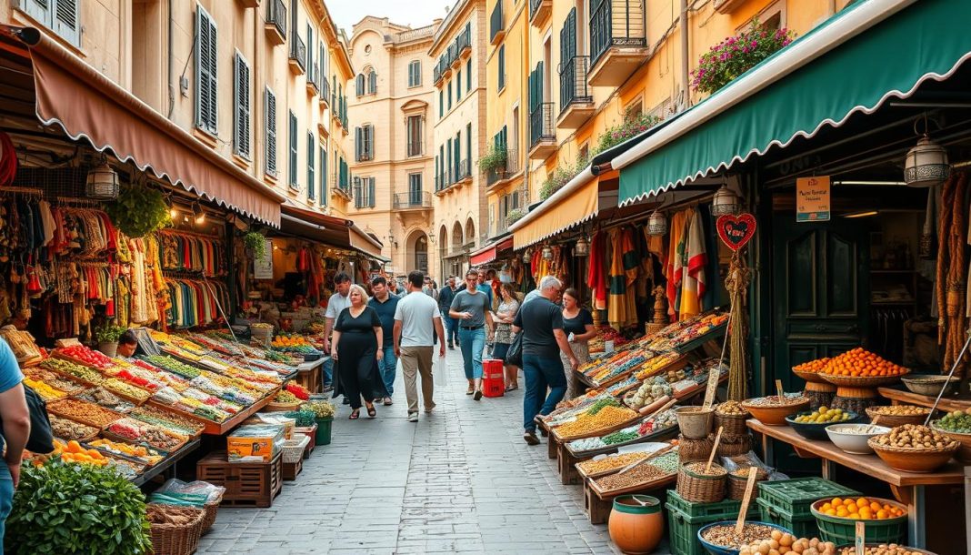 Explore Merchant Street Shopping In Valletta