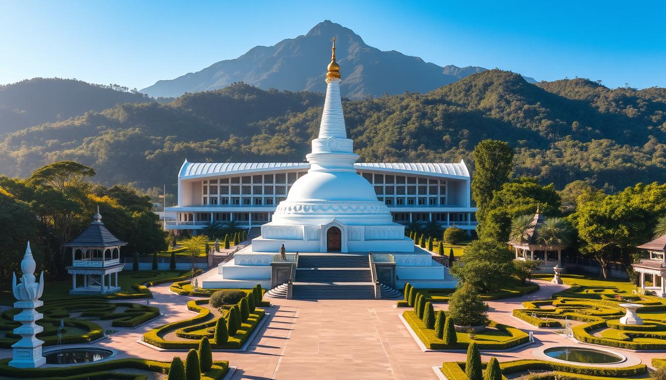 Explore Nelligala International Buddhist Center Features
