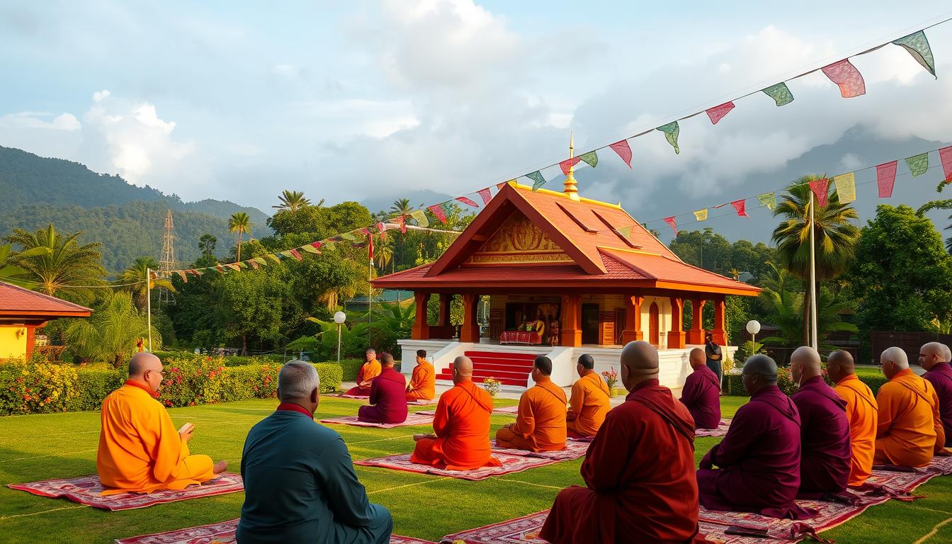 Explore Nelligala International Buddhist Center Features