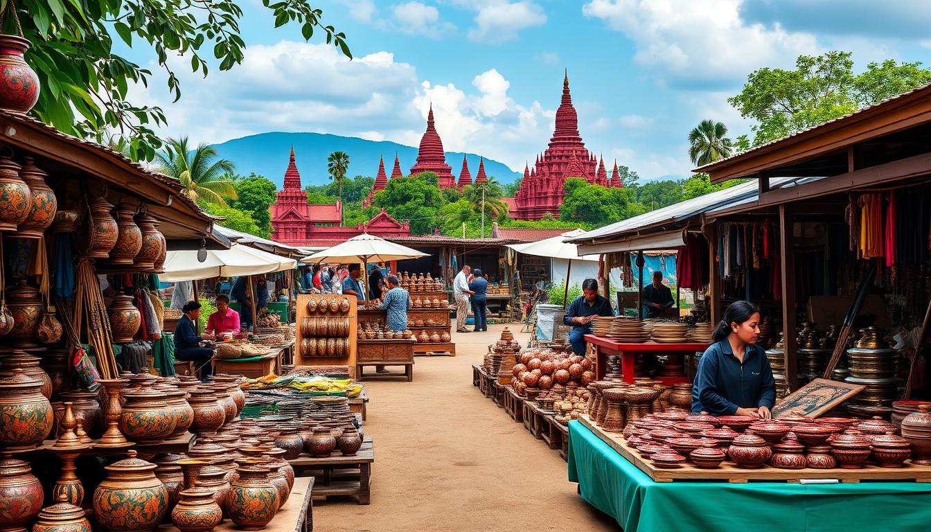 Explore Bagan's Lacquerware Workshops & Markets