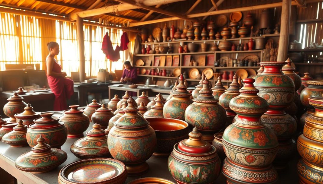 Explore Bagan's Lacquerware Workshops & Markets