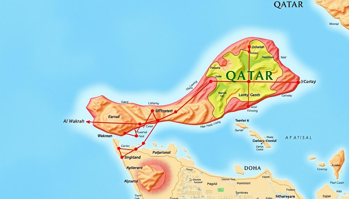 How Far Is Al Wakrah From Doha? Distance Guide