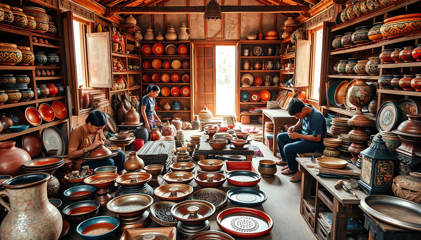 Explore Bagan's Lacquerware Workshops & Markets