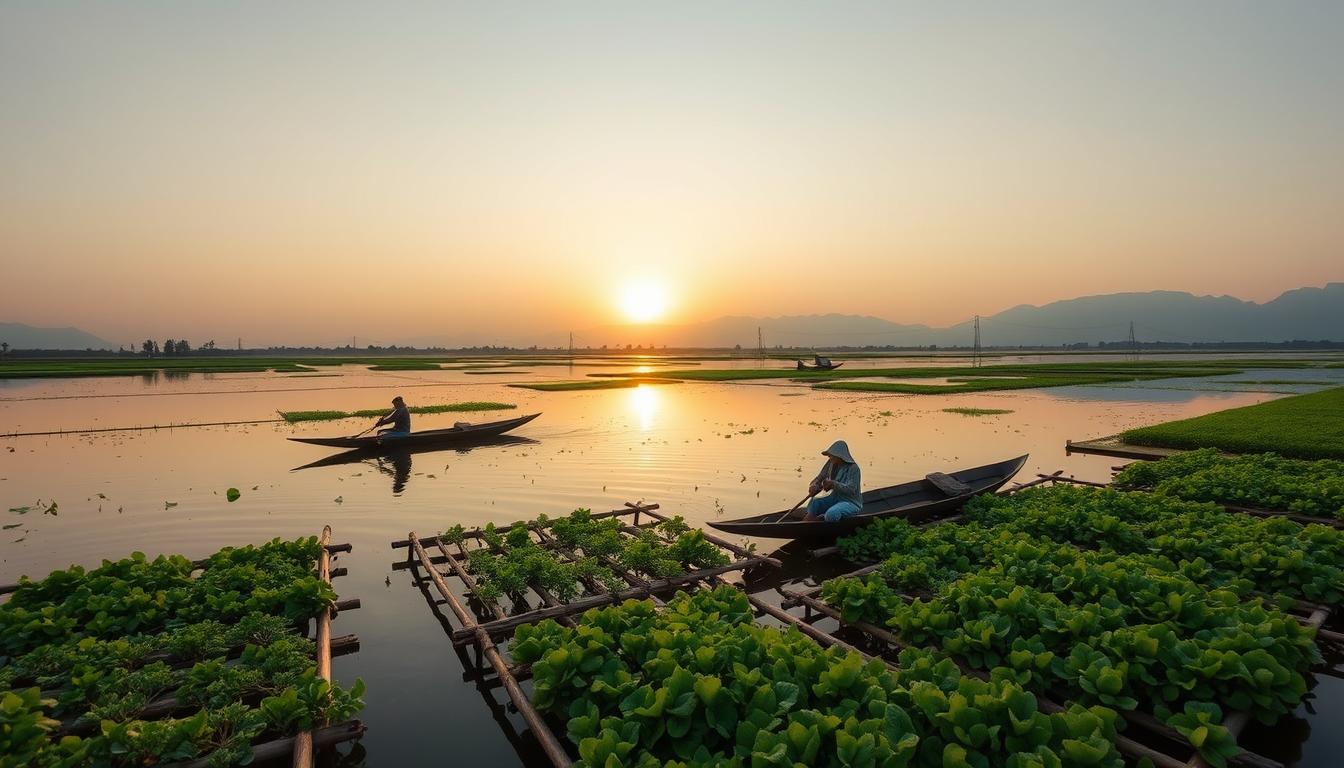 Explore Inle's Unique Floating Gardens Today
