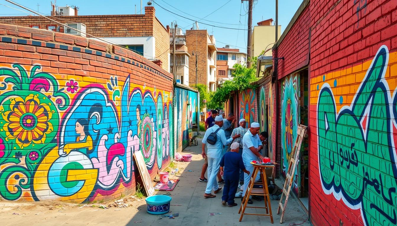 Karachi's Street Art: Murals In Vibrant Neighborhoods