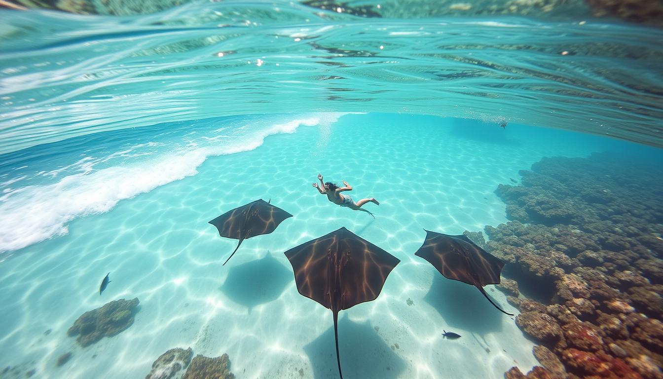 Swim With Stingrays In Grand Turk Safely
