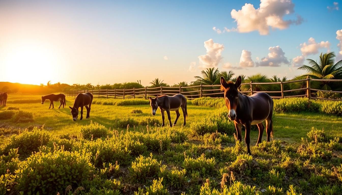 Uncover The Secret Of Grand Turk Wild Donkeys