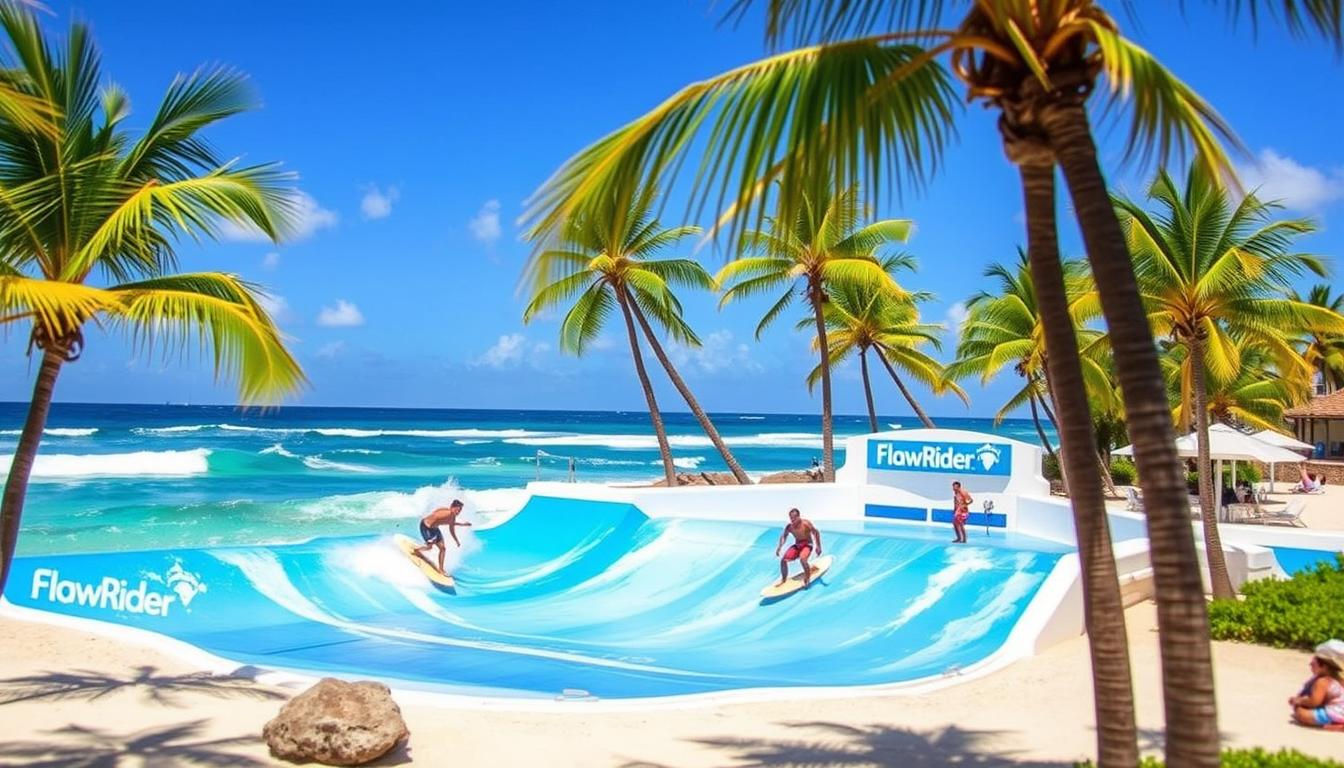 Ride The Waves With Grand Turk FlowRider Surfing