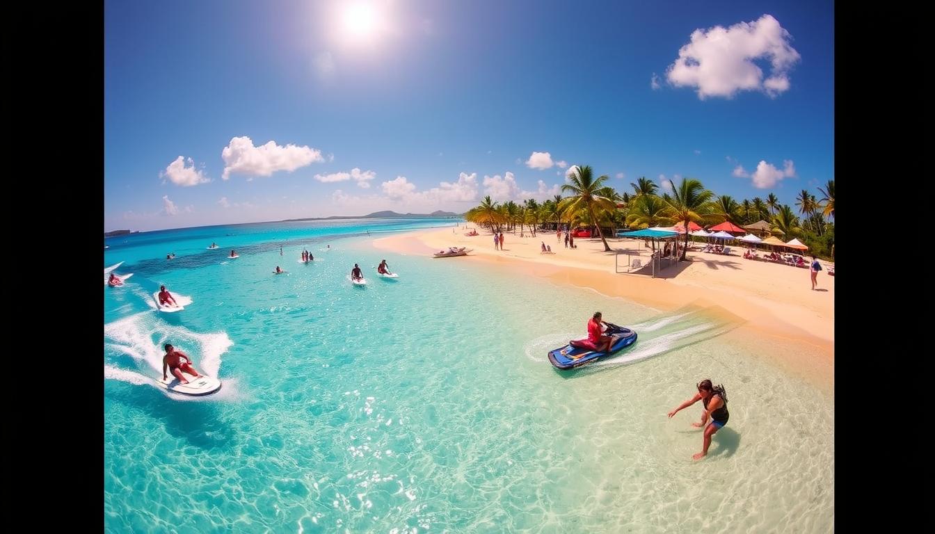 Ride The Waves With Grand Turk FlowRider Surfing