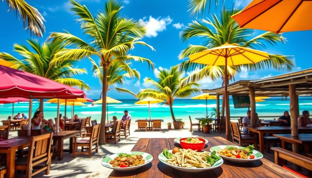 Experience Dining At Jack's Shack Grand Turk