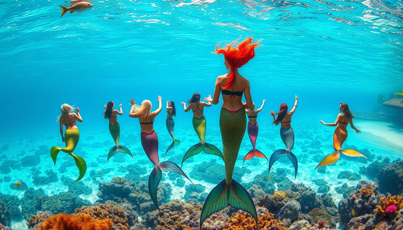 Experience Mermaid Swimming In Boracay Fun