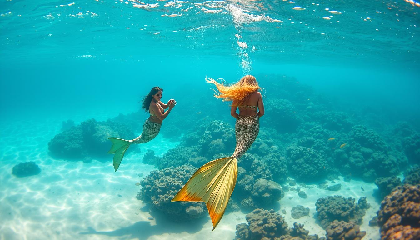 Experience Mermaid Swimming In Boracay Fun