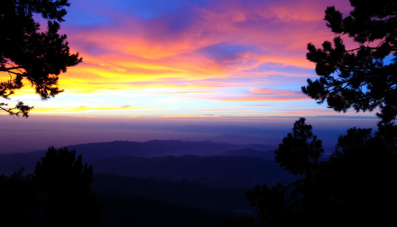 Unveil Majestic Tops Lookout Sunset Views