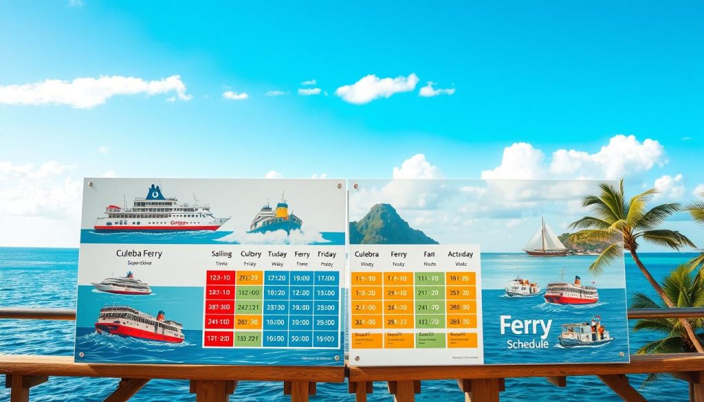Your Culebra Ferry Schedule At A Glance