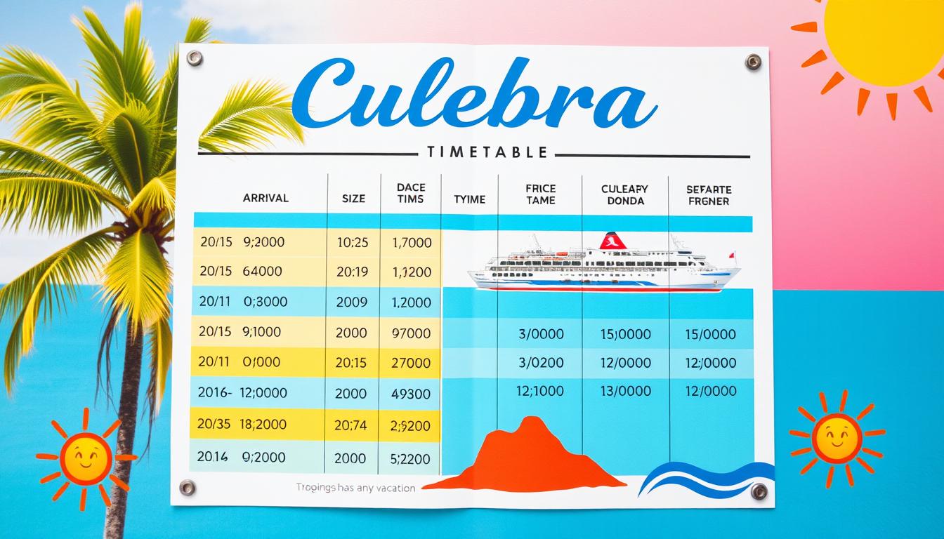 What's The Ferry Schedule To Culebra?